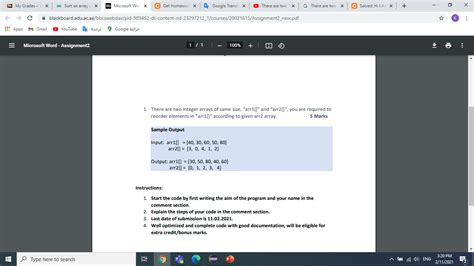 Solved Write A Java Program There Are Two Integer Arrays Of