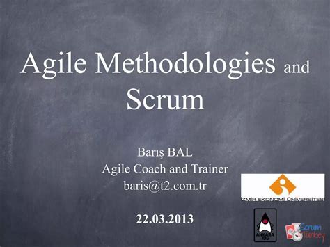 Agile Methodologies And Scrum Pptx