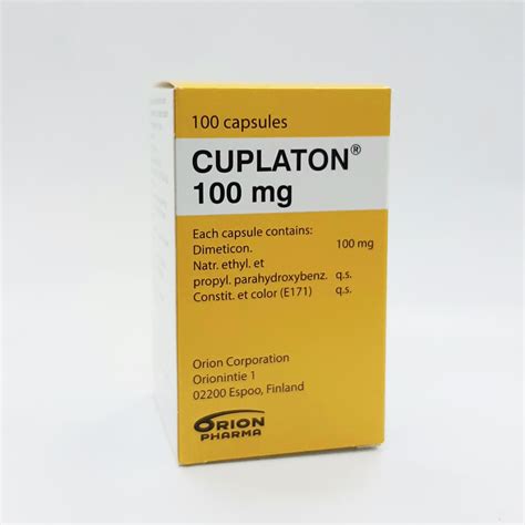 Cuplaton 100mg 100s Effective For Fatulence And Bloating Alpro