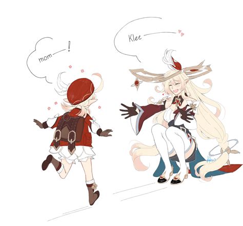 Klee And Alice Genshin Impact Drawn By Kokoadestroyer Danbooru