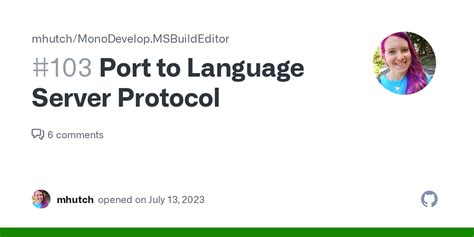 Port To Language Server Protocol · Issue 103 · Mhutchmonodevelop