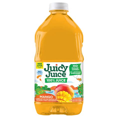 Juicy Juice 100 Juice Mango 64 Fl Oz Bottle 64 Fl Oz Frys Food