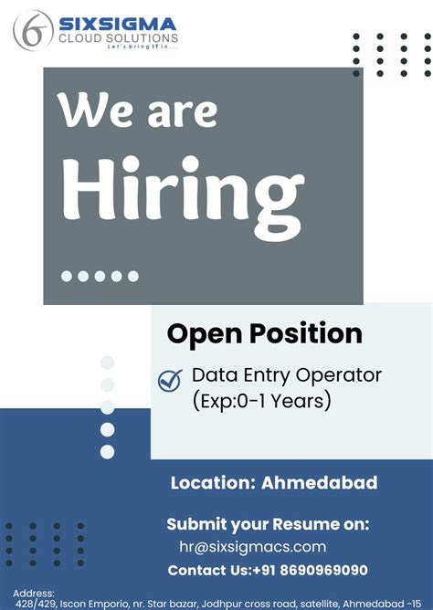 Sixsigma Cloud Solutions Private Limited On Linkedin Hiring