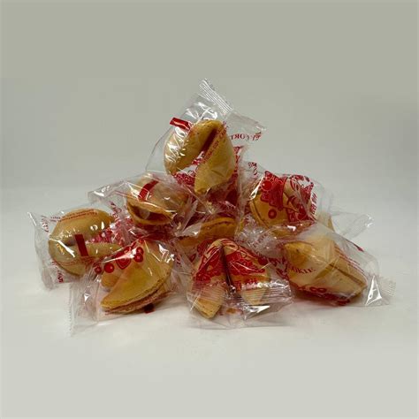 Golden Bowl 100 Individually Wrapped Traditional Fortune