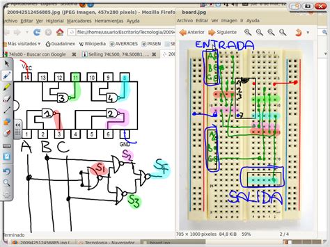 Tecnología En El Aula Montaje De Un Circuito En Protoboard