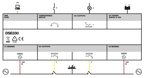 Dse330 Automatic Transfer Switch Control Modules Dseats Deep Sea Electronics