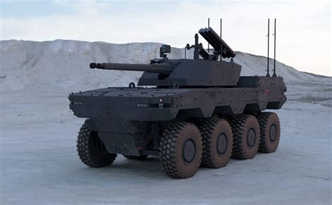 Robotic Combat Vehicle Technology Set For Idex 2025 Launch Defense Advancement