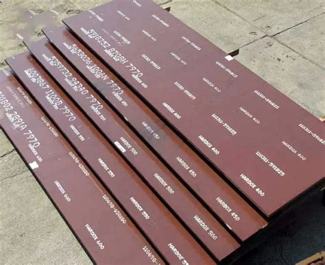 Hardox 450 Plate Four Steels