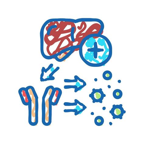 Complement System Icon Doodle Illustration 62462022 Vector Art At Vecteezy