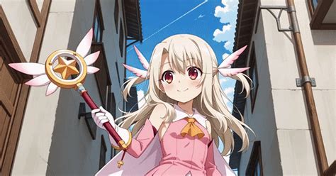 イリヤスフィール・フォン・アインツベルン 歩きローアングル【イリヤスフィール風a2】※mp4無料公開中 Lunarith2のうごイラ