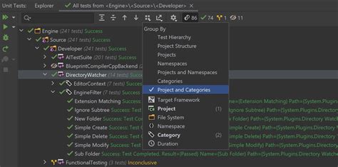 Unreal Engine Testing Framework Jetbrains Rider Documentation