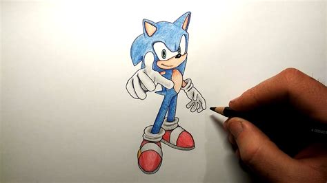 Как нарисовать Соника Sonic Drawing Youtube