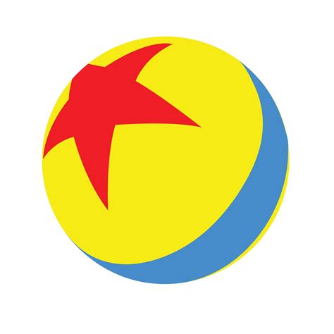 Pixar Ball Inspired Vinyl Sticker Toy Story Red Star Decal Etsy