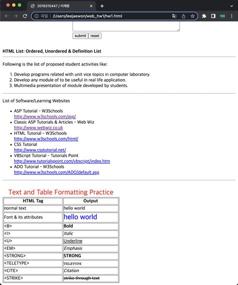 Html