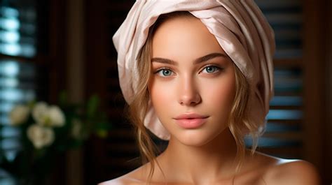 Premium Photo Beautiful Woman After Shower