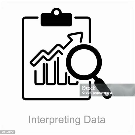 interpreting data stock illustration download image now analyzing