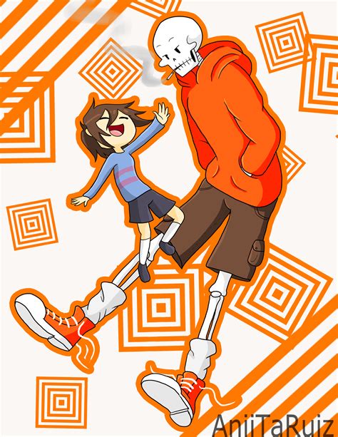 Papyrus X Frisk By AniiTaRuiz On DeviantArt