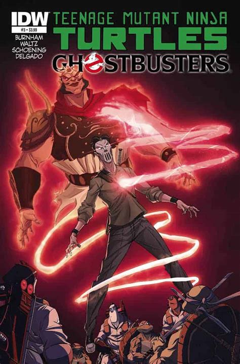 Tmnt Ghostbusters 03 Idw Tmnt A Collection