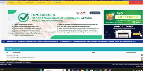 Lpse Jakarta Lokasi Cara Daftar Info Terbaru Nemobrent