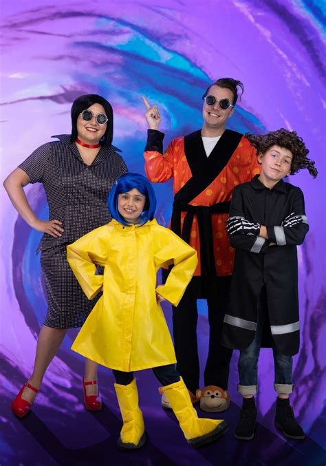 Coraline Wybie Mens Costume Movie Costumes