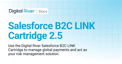 Salesforce B2c Link Cartridge 2 5 Salesforce B2c Link Cartridge
