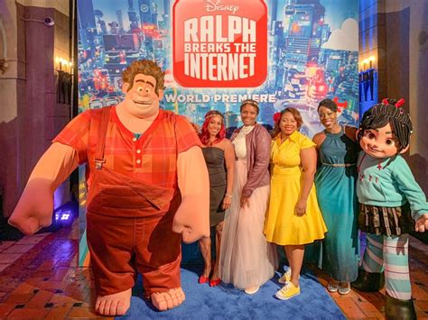Ralph Breaks The Internet Premiere Blue Carpet Fun