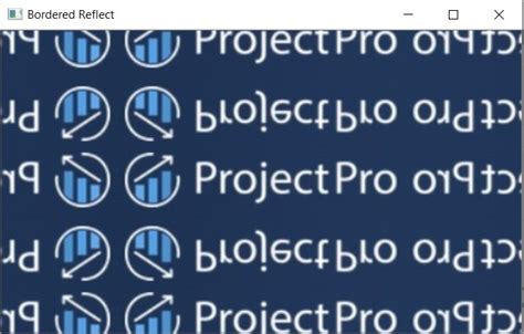 Opencv Border Types Cv Copymakeborder Projectpro