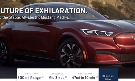 Ford Mustang Mach E Electric Suvs Specs Variants Prices Leaked The