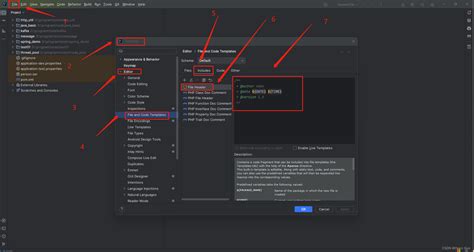 IDEA新建类时自动设置类注释信息署名和日期