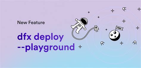 Introducing Dfx Deploy Playground Internet Computer
