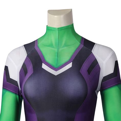 She Hulk Cosplay Costume Jennifer Halloween Jumpsuit