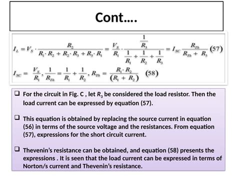 Dokumentipsthevenin Nortons Theorem Copy 1pptx Free Download