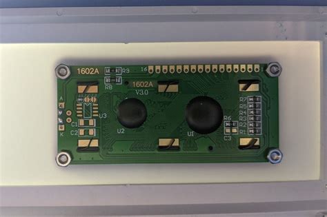 Arduino 1602 Lcd Display Bezel 3d Printed Electronics Mount Diy