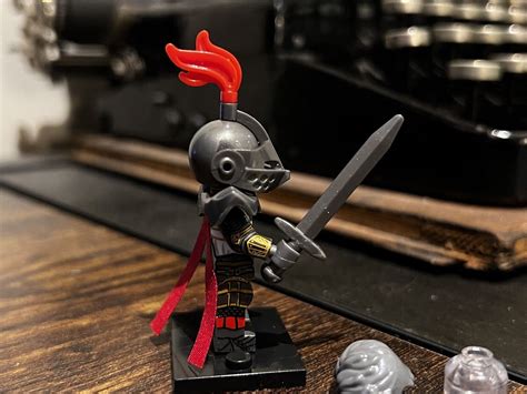 Custom Lego Crusader Templar Knight Minifigure Medieval Castle Etsy