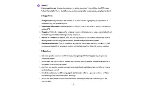 How To Make Chatgpt Create Perfect Prompts For You By Itself By Ai