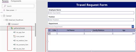 How To Create Power Apps Repeating Table With New Form