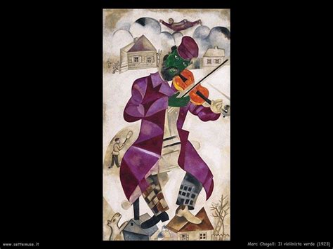 Marc Chagall El Violinista Verde 1923 Marc Chagall Chagall