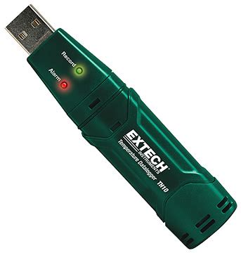Extech TH Temperature USB Data Logger Data Loggers Instrumart