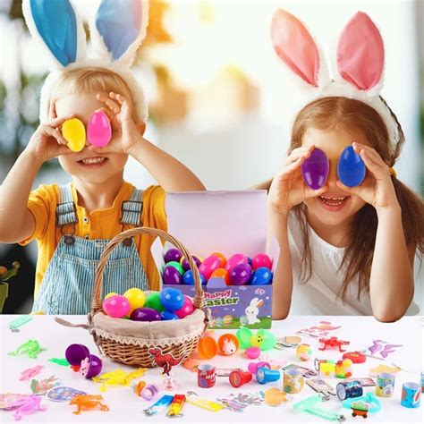 Dropship Easter Party Favors Assortment Bulk Easter Egg Fillers Basket