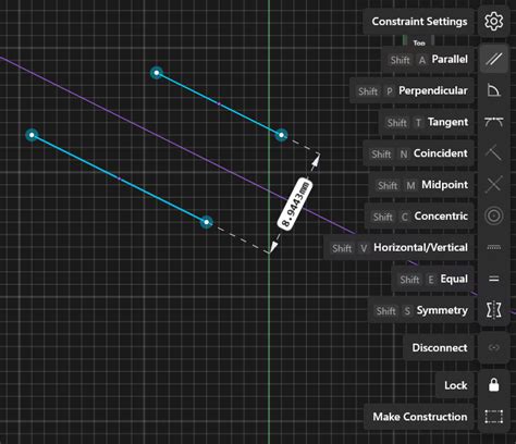 adding and removing constraints shapr3d help center