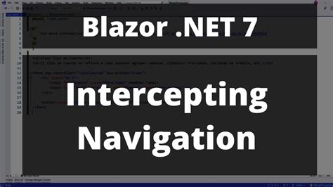 Prevent Navigating Away Blazor New In Net 7 Youtube