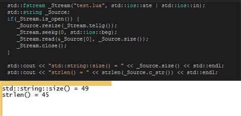 Visual C Strlen Not Counting Newlines Stack Overflow