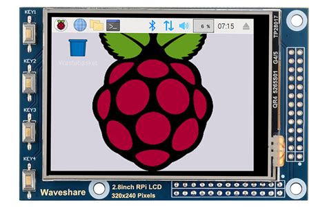 Waveshare 2 8 дюймовый Rpi Lcd A 320 240 резистивный сенсорный экран Tft Lcd с Spi интерфейсом