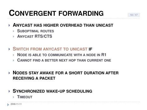 Ppt Cmac An Energy Efficient Mac Layer Protocol Using Convergent