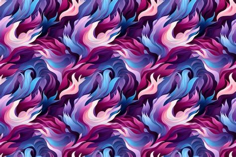 Premium Photo Seamless Lilac Abstract Digital Wallpaper