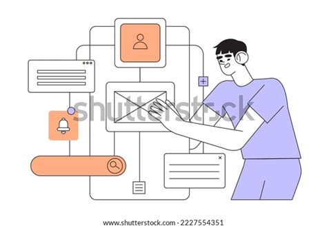 Design Programming Banner Web Landing Page Stock Vector Royalty Free 2227554351 Shutterstock