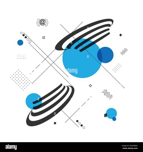 Abstract Black Lines Blue Background Stock Vector Image And Art Alamy