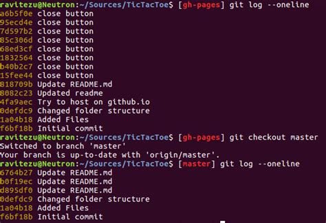 Git Github Pages This Branch Is Even With Gh Pages Stack Overflow
