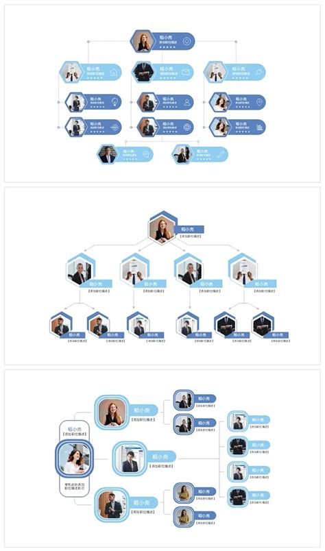 企业 公司组织架构图模板合集（带头像） 小红书 花瓣网