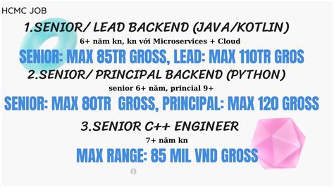 python vietnam 1 senior lead backend java kotlin hcmc